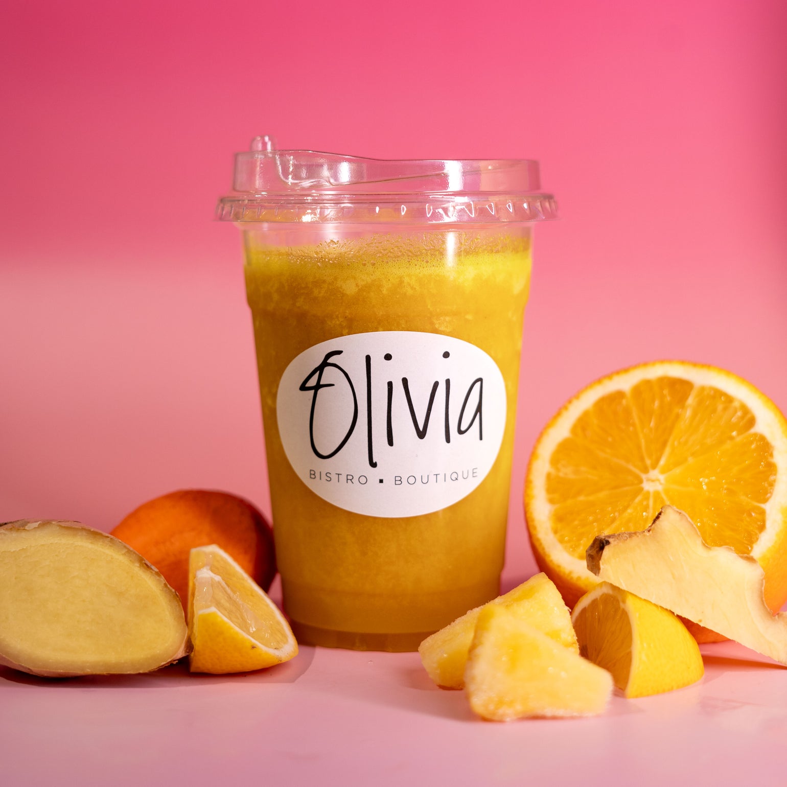Jus boost gingembre – Olivia Bistro-Boutique